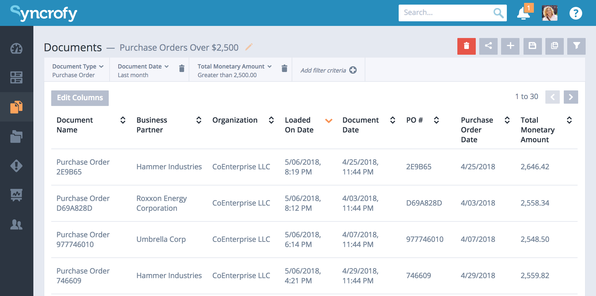 3 Quick and Easy Ways to Find a Document in Syncrofy | CoEnterprise